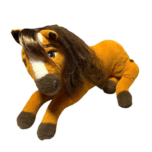 Toys | Spirit Riding Free Large Spirit Horse Plush W Brushable Mane ...